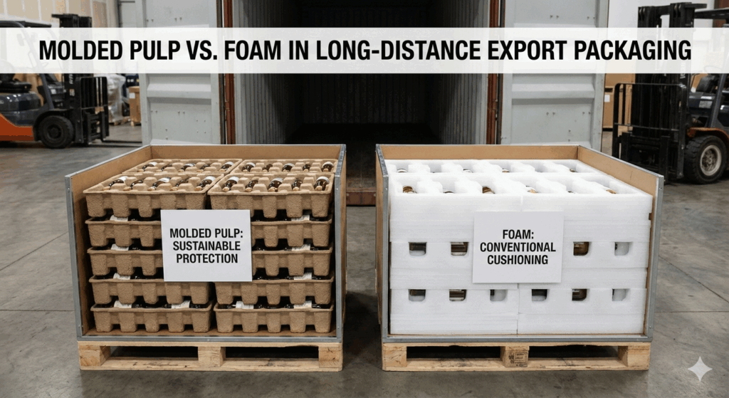 Molded Pulp vs. Foam Packaging - Molded Pulp Packaging